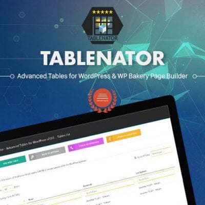 Tablenator – Advanced Tables for Visual Composer - Themenvato