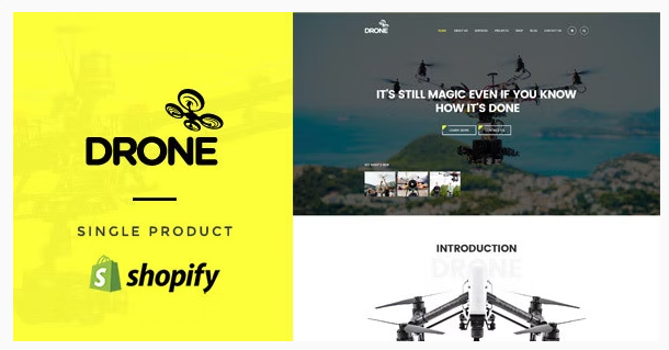 Drone - Single Product Shopify Theme - Themenvato